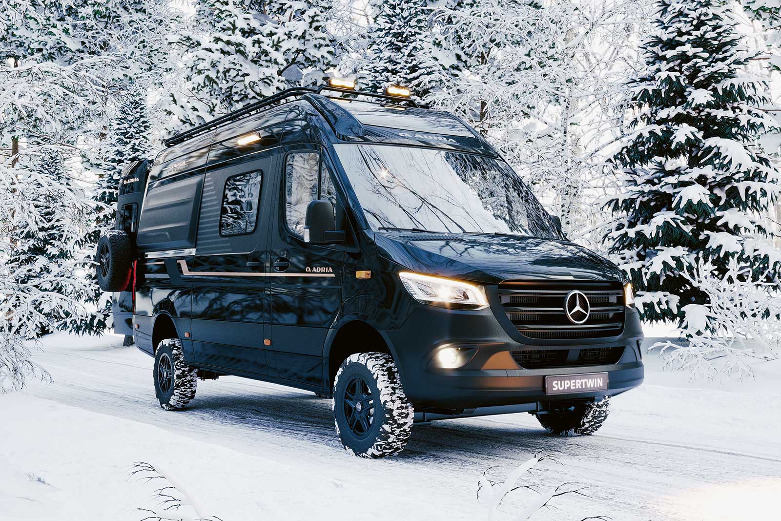 Adria Supertwin 4x4 : Le 4x4 basé sur Mercedes-Benz – Autocaravane